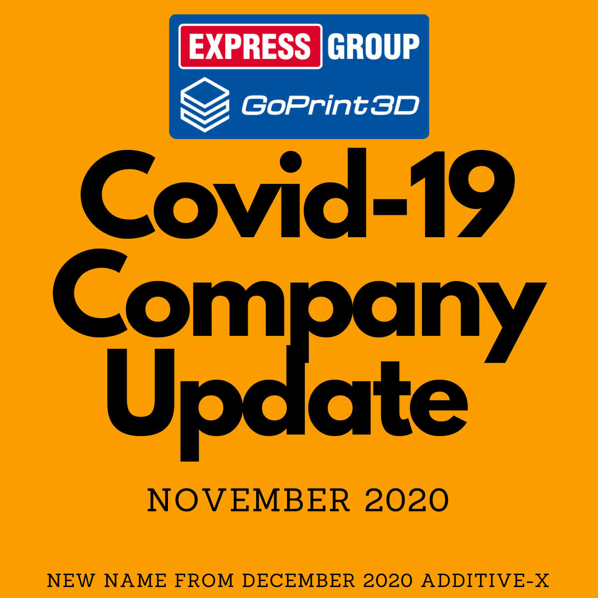 Company Update from Express Group Ltd and GoPrint3D (Additive-X Ltd ...