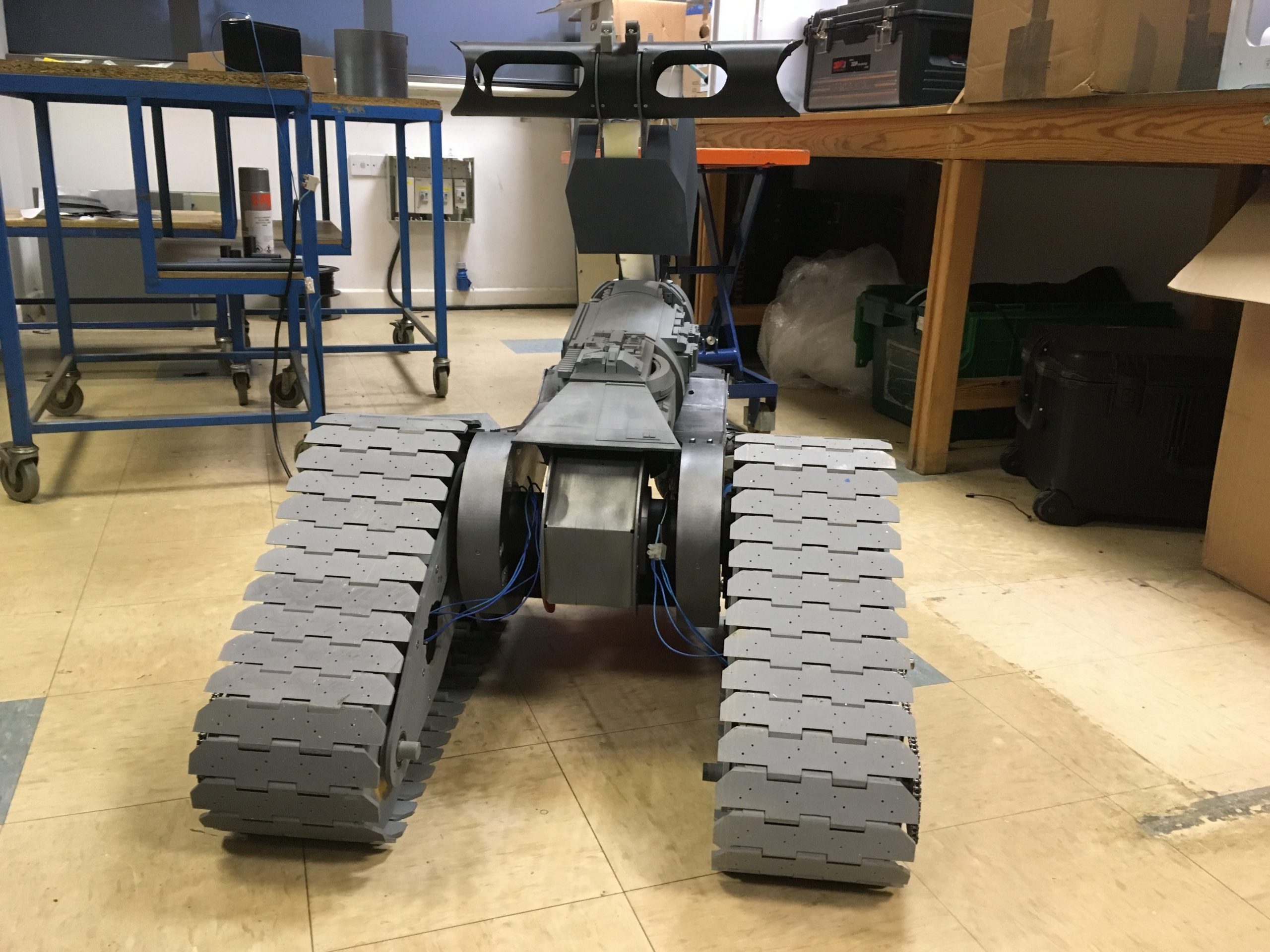 Progress Update: Johnny 5 Gets a Set of Wheels - Additive-X
