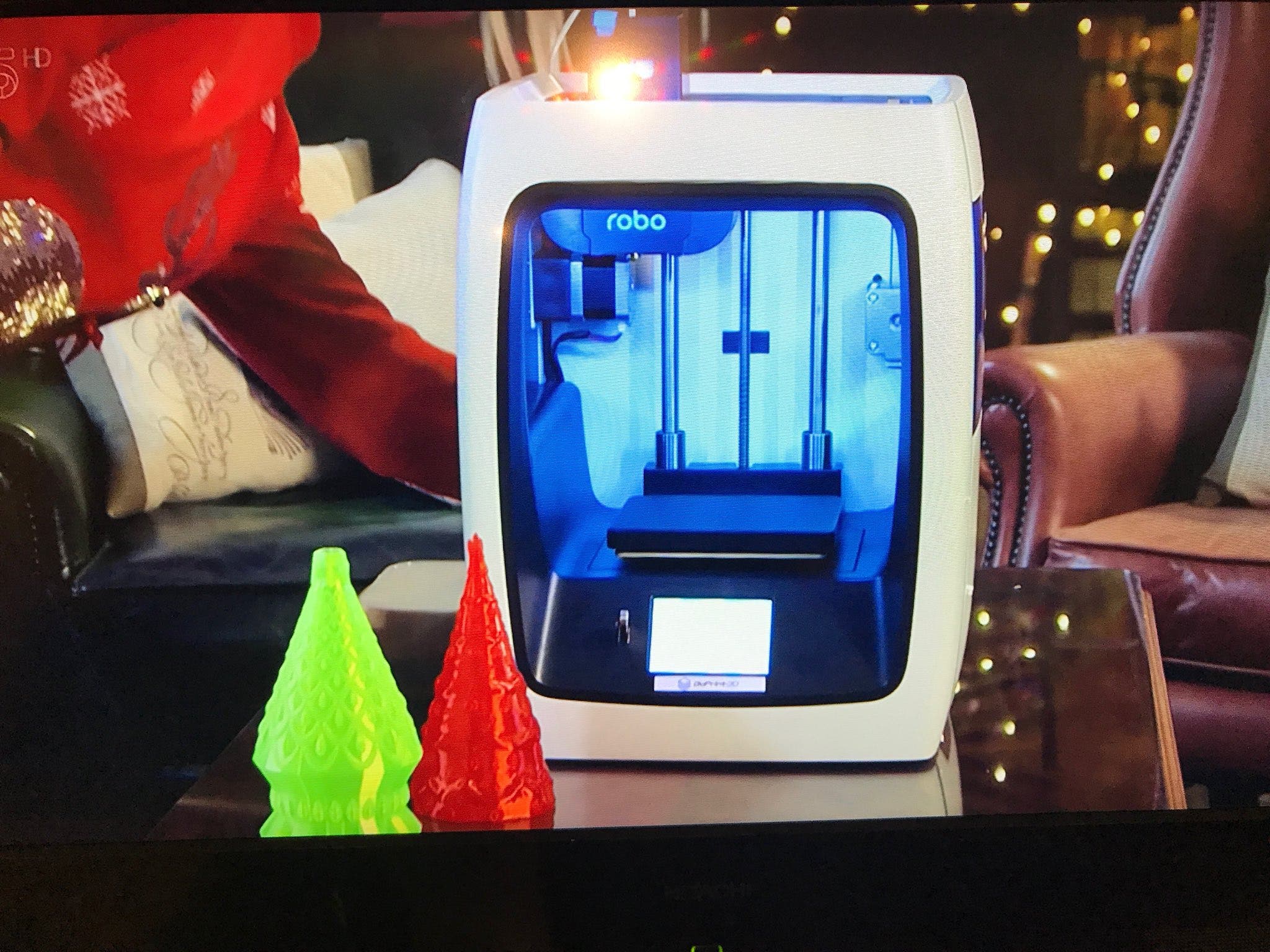 GoPrint3D's Robo C2 on Channel 5's The Gadget Show