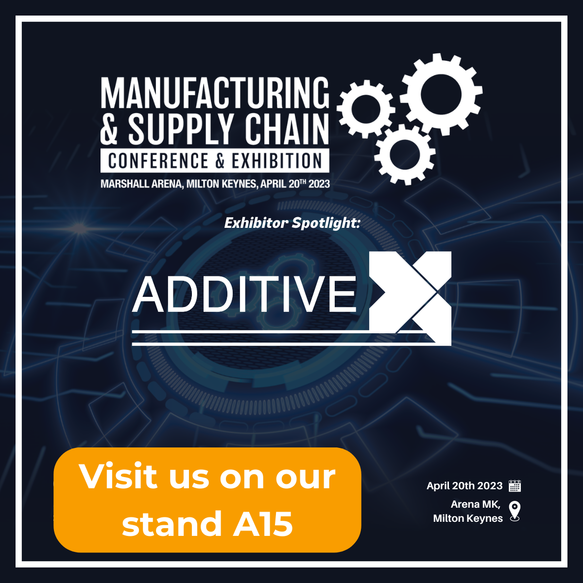Join us at Manufacturing & Supply Chain Conference & Exhibition