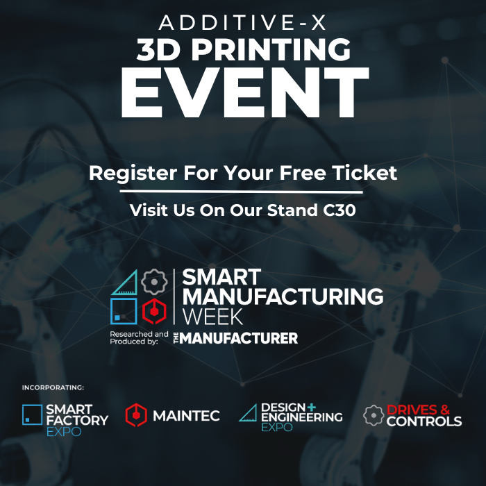 Additive-X are Exhibiting at Smart Manufacturing Week!